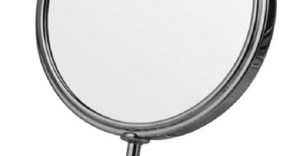 TWO-SIDE MIRROR W/STAND