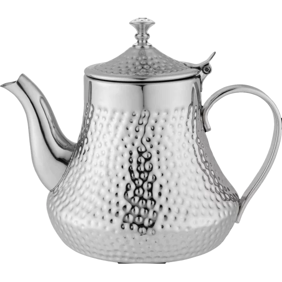 براد شاهي استيل منقوش فضي 2.0 لتر