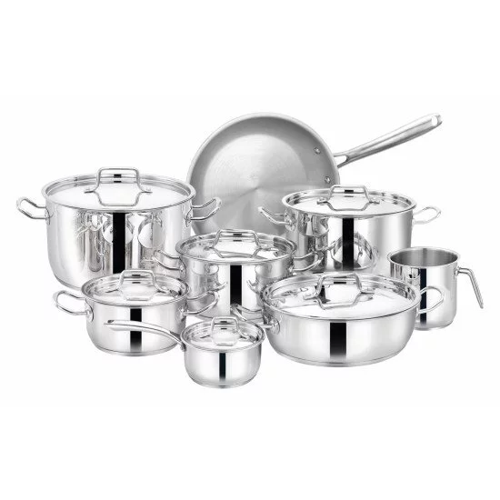 Cookware 14 Pieces Indian Steel Cookware Set - 119425