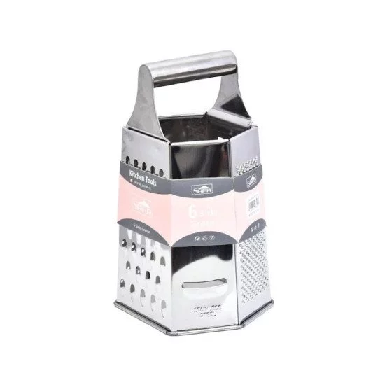 Stainless Steel Hexagonal Grater - 119814